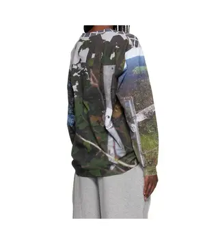 STEFAN COOKE Country View" Long-sleeve T-shirt
