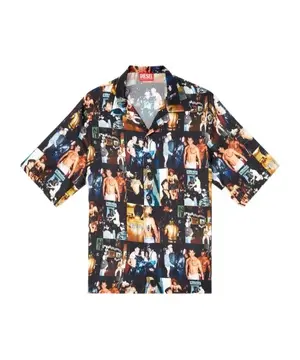 DIESEL® X Tom Of Finland Foundation Graphic-print Shirt - Multicolor