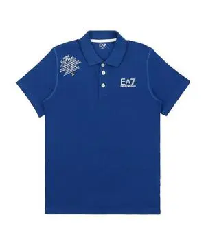 EA7 Logo Printed Polo Shirt