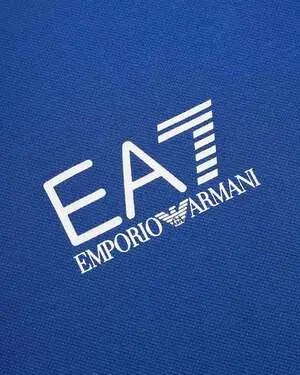 EA7 Logo Printed Polo Shirt