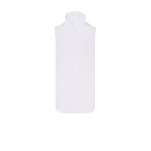Dior Sleeveless Blouse With Detachable Ruched Collar