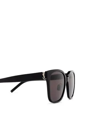 Saint Laurent Square Frame Sunglasses - Black