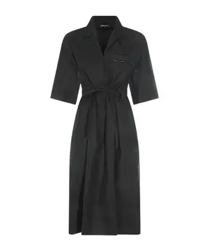 Fabiana Filippi Belted Shirt Dress - No