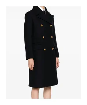Prada Double-breasted Wool Coat