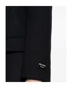 Prada Double-breasted Wool Coat