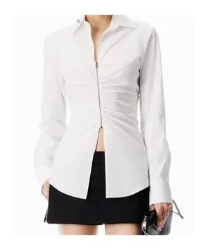 Alexander Wang Gathered Bust Shirt