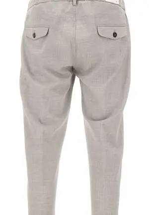 Eleventy Tailored Drawstring Pants - Gray