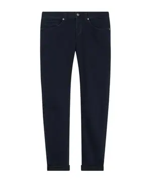 DONDUP Slim-fit Rolled-up Hem Trousers