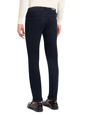 DONDUP Slim-fit Rolled-up Hem Trousers