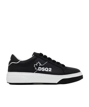 Dsquared2 Round Toe Low Top Casual Sneakers