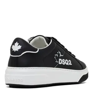 Dsquared2 Round Toe Low Top Casual Sneakers
