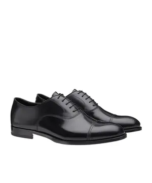 DOUCAL'S Round Toe Oxford Shoes - Blue