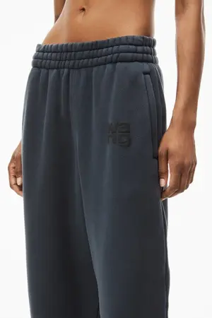 Alexander Wang Puff Logo Sweatpants - Gray
