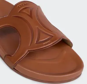Celine Triomphe Calfskin Slides