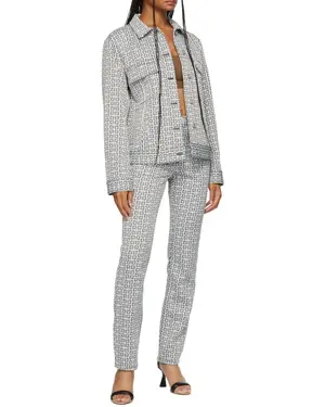 Givenchy 4g Jacquard Denim Jacket