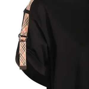 Burberry Logo Embroidered Crewneck T-shirt Dress