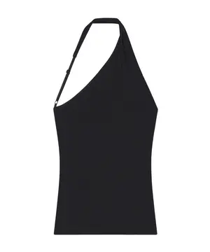 COURREGES Asymmetric Sleeveless Top
