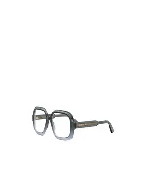 Dior Square Frame Eyeglasses - Gray