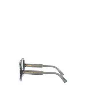 Dior Square Frame Eyeglasses - Gray