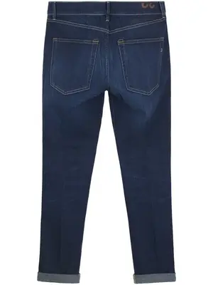 DONDUP Belt Loops Slim Fit Jeans