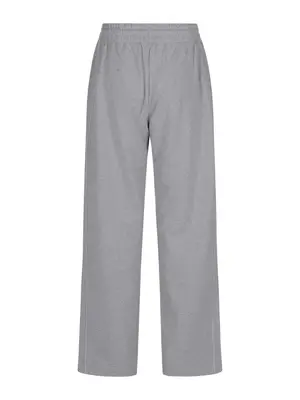 Casablanca Embroidered Cropped Sweatpants - Gray