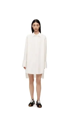 Loewe Deconstructed Long-sleeved Shirt Dress