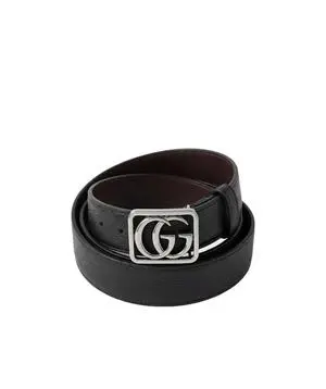 Gucci Gg Marmont Reversible Belt - Black