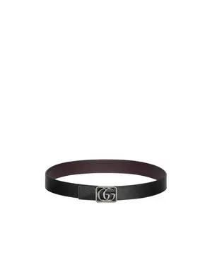 Gucci Gg Marmont Reversible Belt - Black