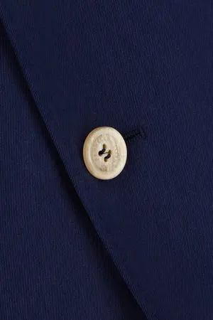 Brunello Cucinelli Single-breasted Silk Jacket - Blue