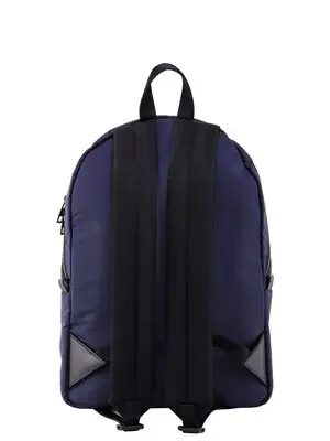 Alexander McQueen Graffiti Logo Backpack - Blue
