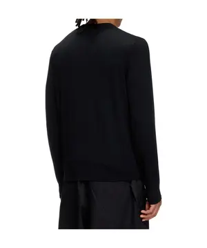 DIESEL® K-valiam Cut-out Logo Jumper - Black