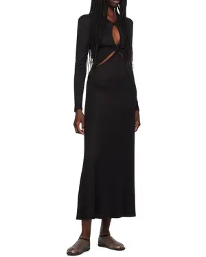Christopher Esber Mesh Designed Minette Ballerina - Black