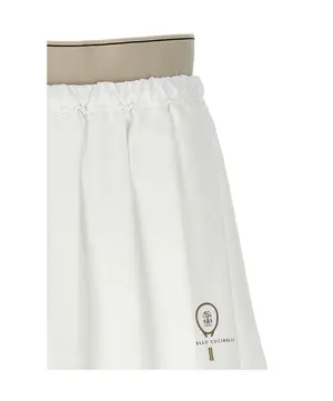 Brunello Cucinelli Pleated Mini Skirt