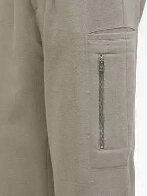 AMI Paris Pleated Wide-leg Cargo Pants