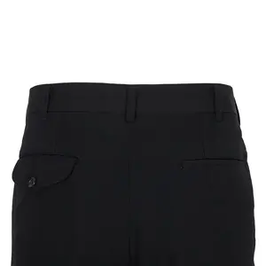 Comme Des Garçons Zip Detailed Trousers