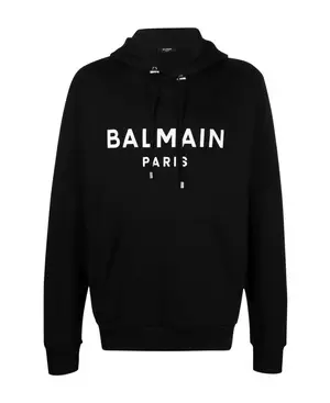 Balmain Printed Sweatshirts Hoodies For Men