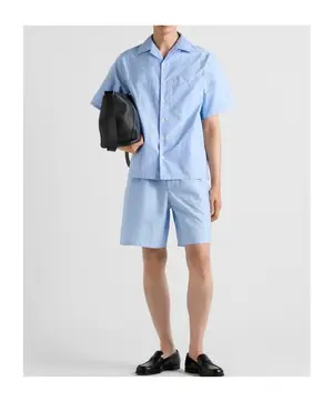 Prada Short-sleeved Button-up Shirt