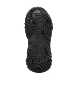 Alexander Wang Vortex Metallic Low-top Sneakers - Black