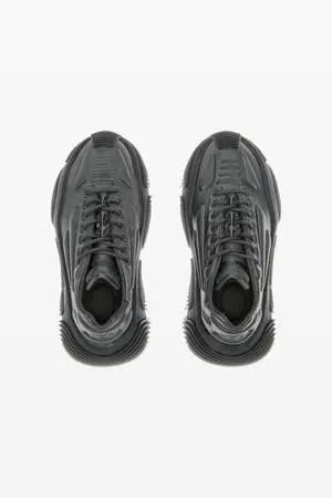 Alexander Wang Vortex Metallic Low-top Sneakers - Black