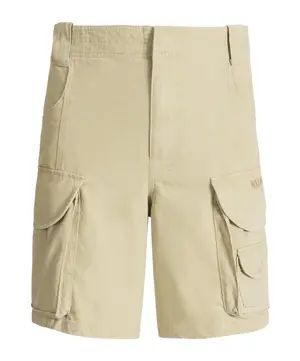 Balmain Cargo Bermuda Shorts - Beige