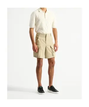 Balmain Cargo Bermuda Shorts - Beige