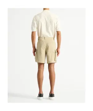 Balmain Cargo Bermuda Shorts - Beige