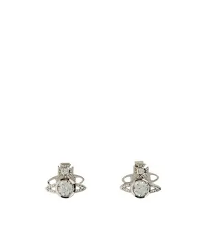 VIVIENNE WESTWOOD London Orb-plaque Earrings - Gray