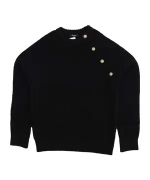 Balmain Button-embellished Knit Sweater