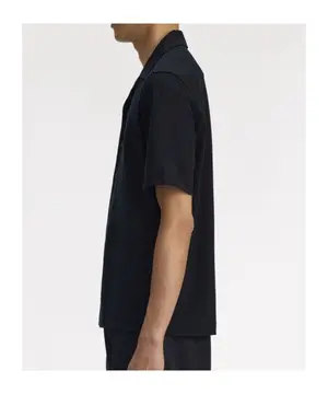 Fred Perry Compress Mesh Revere Collar Shirt