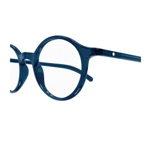Montblanc Round Frame Eyeglasses - Blue