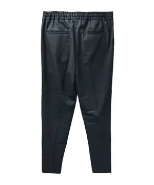 Zegna Elastic Waist Casual Pants - Black