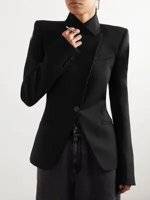 Alexander McQueen Twisted Spliced Jacket