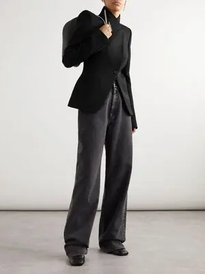Alexander McQueen Twisted Spliced Jacket