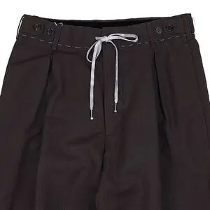 MAISON MARGIELA Drawstring Wide-leg Trousers